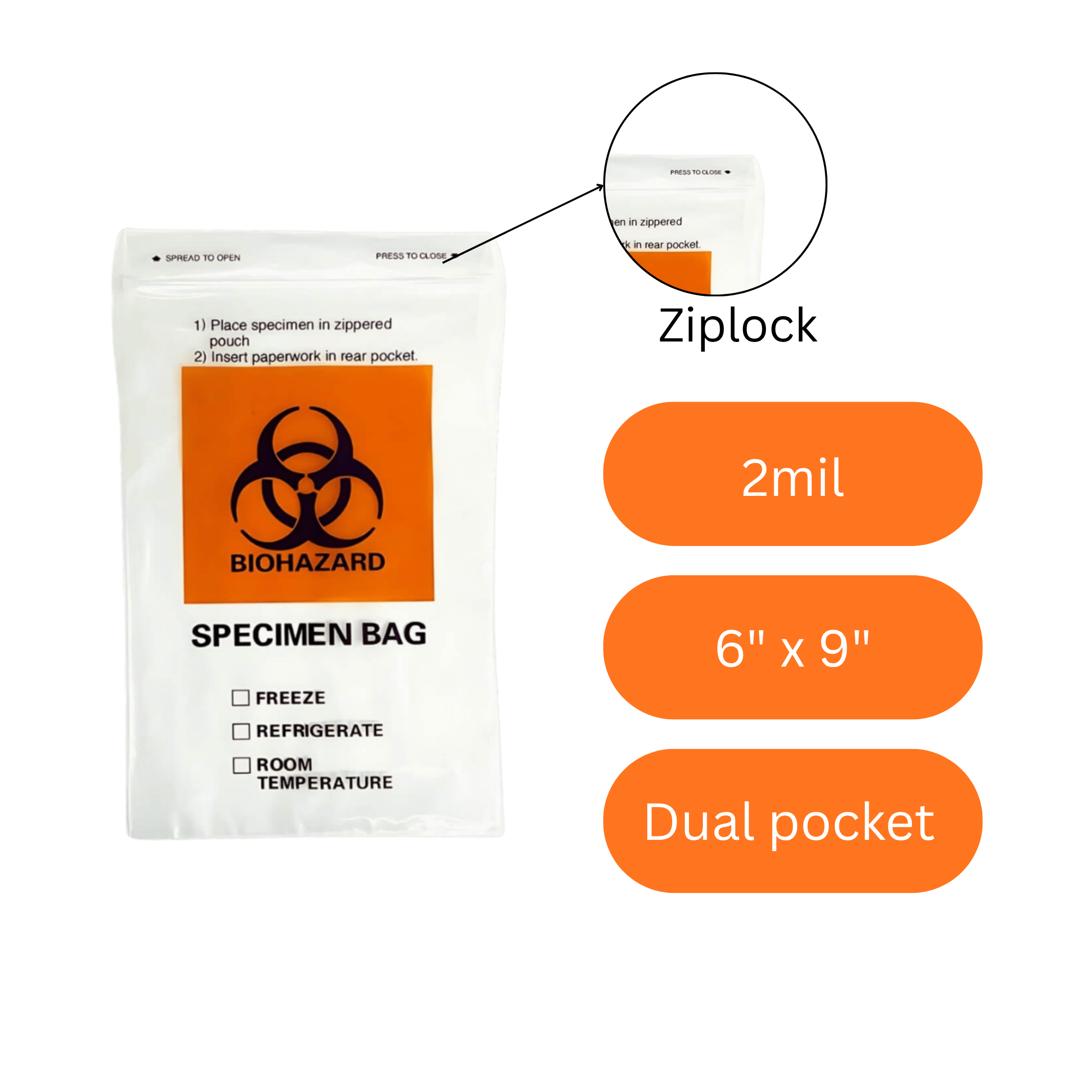 Biohazard Bags | Clinsam - Medical & Laboratory Equipment